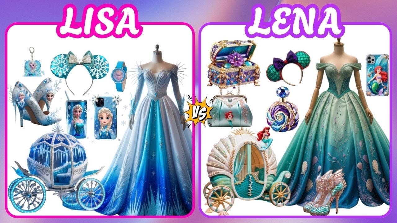 Lisa or Lena : Elsa vs Ariel 🔥 Who Wins the Ultimate Showdown?! 👑 - YouTube