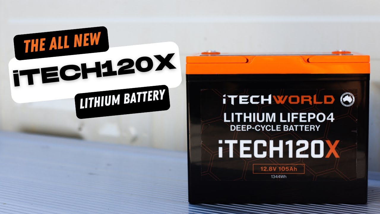 The New and Improved iTECH120X Lithium Battery | iTechworld - YouTube