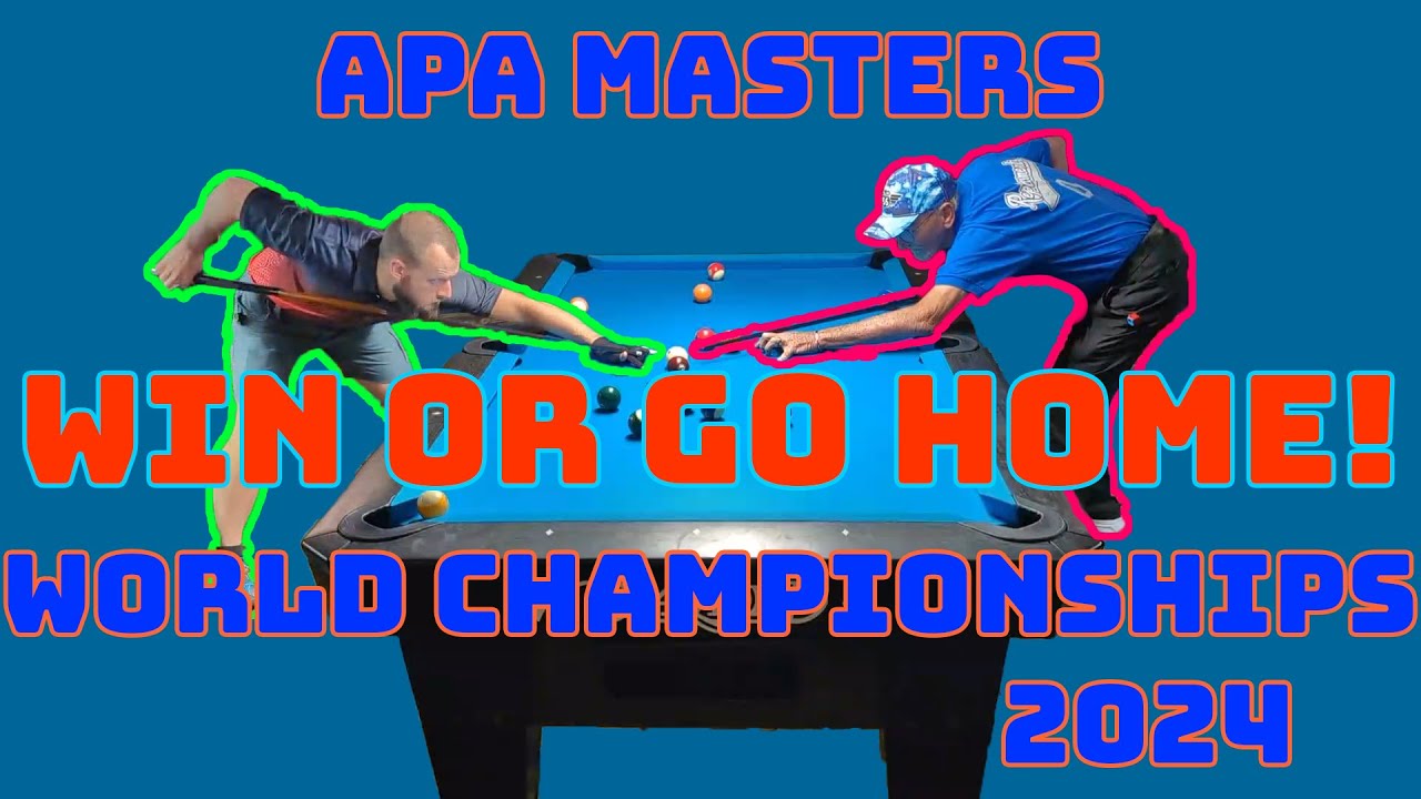 If I Lose, We're Out! | APA Masters Championships 2024 | Round 2 Match ...
