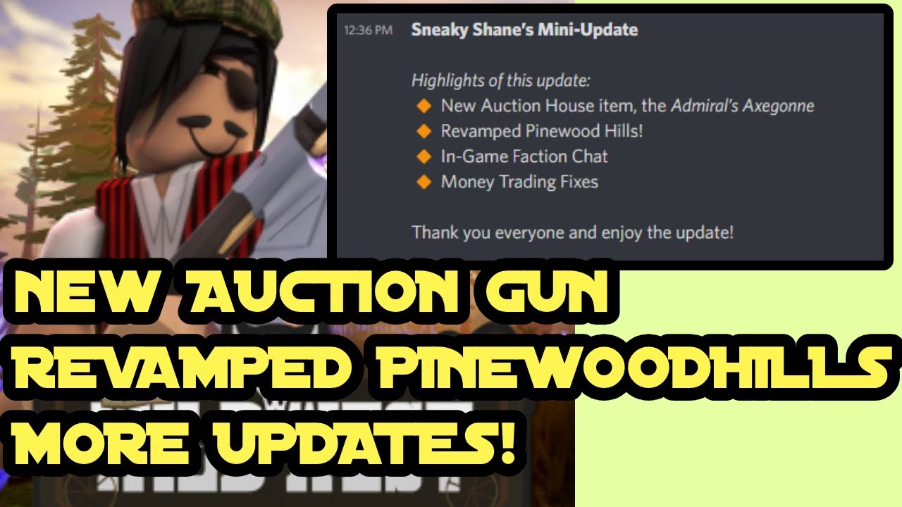 Sneaky Shane Mini Update - Roblox The Wild West - YouTube