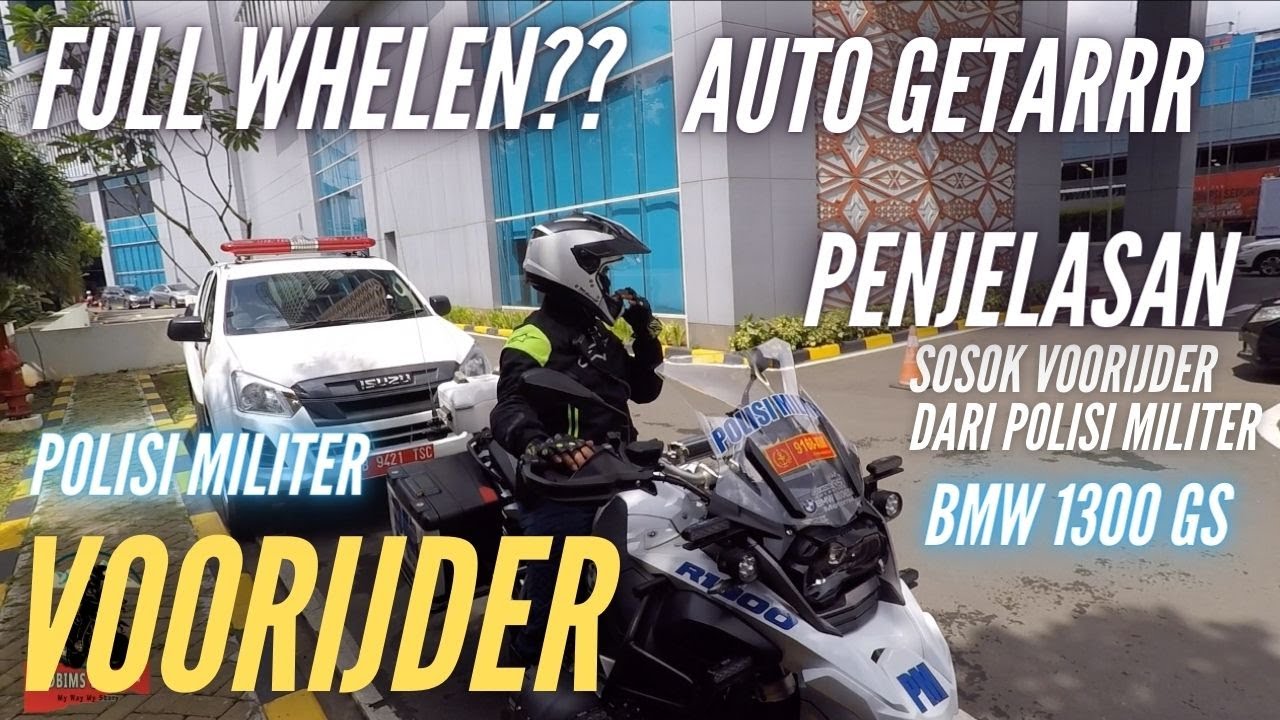 BEGINILAH SOSOK VOORIJDER POLISI MILITER YANG MEMBERI PENGAWALAN PAKAI ...