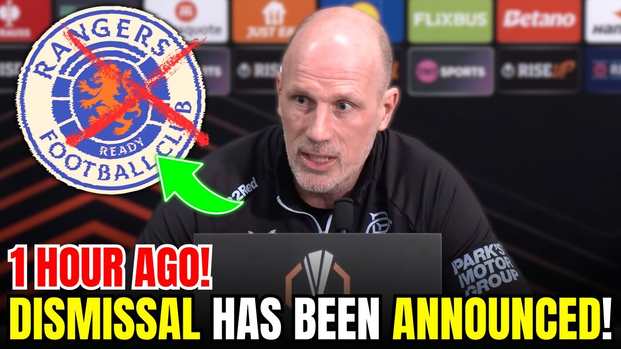 BREAKING: Clement SACKED as Rangers Manager | rangers fc news - YouTube