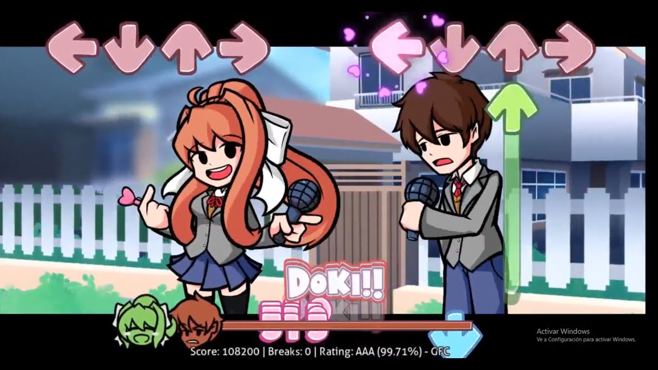 Jugando Doki Doki takeover Plus#2 (Batalla de rap contra Mc o el ...
