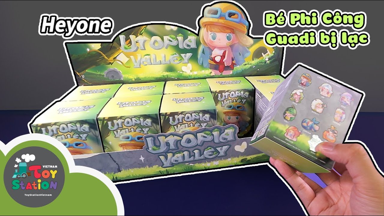 Lần đầu đập hộp Art Toy của hãng Heyone Hàn Quốc series Guadi Utopia ...