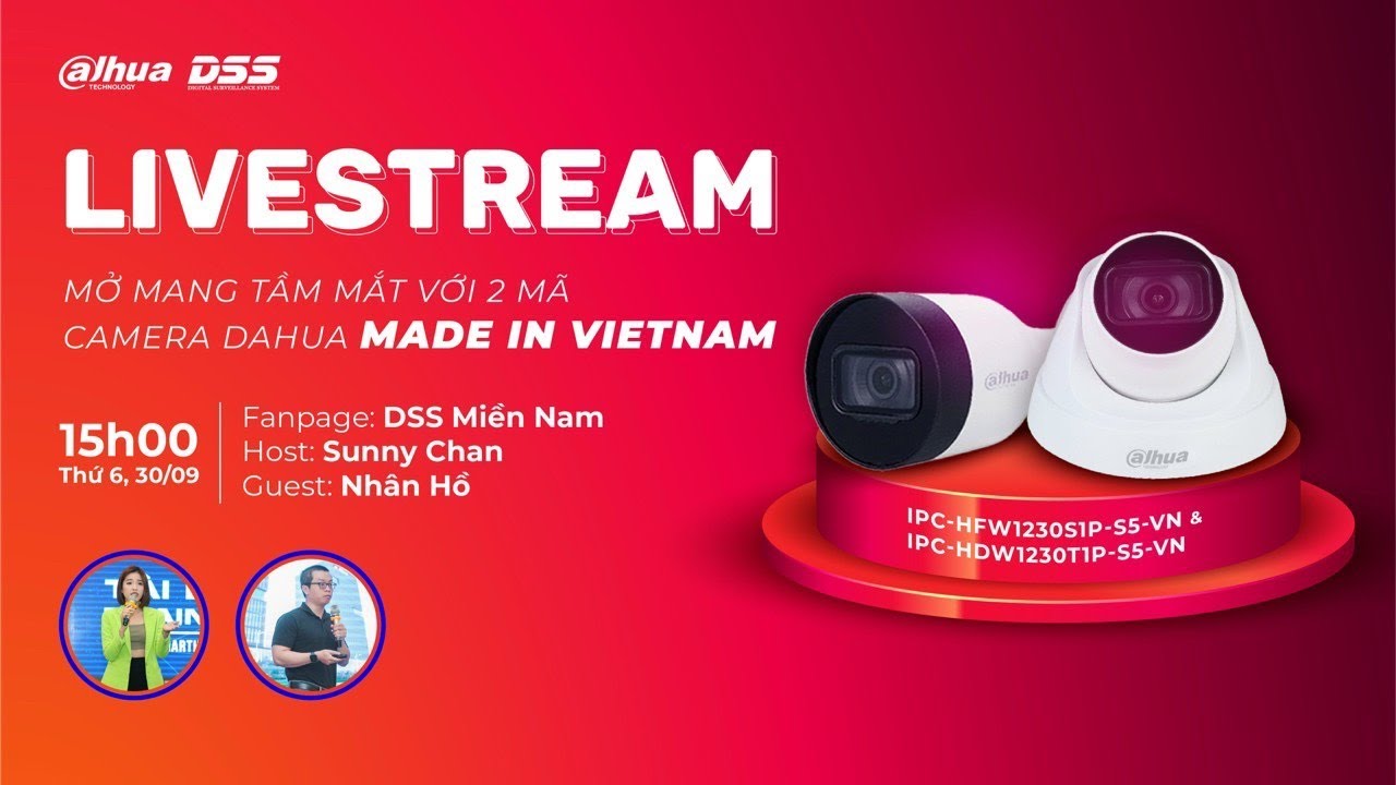 [Livestream] Camera DAHUA DSS Made in Việt Nam - YouTube