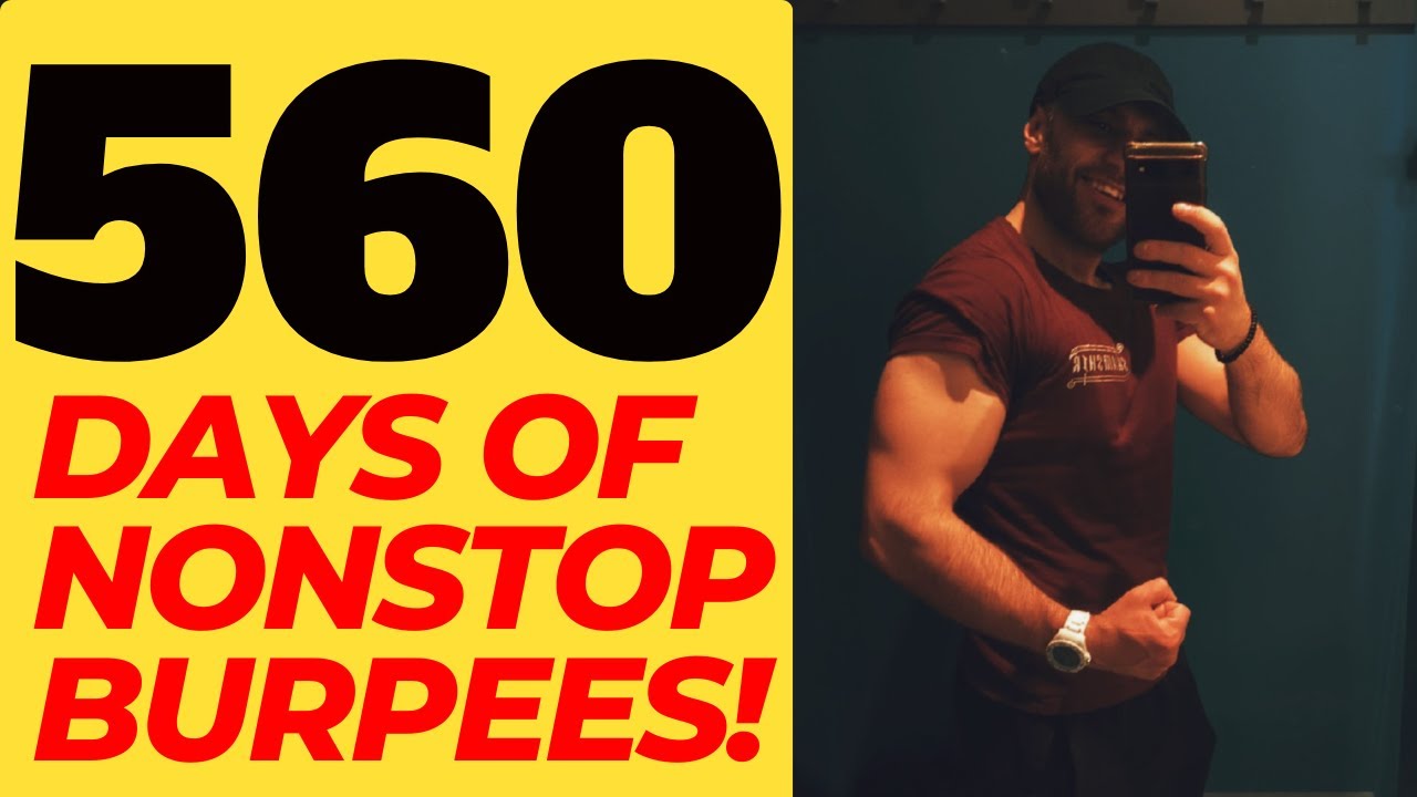 This EXPLOSIVE BARBELL workout will DRAIN you! DAY 560 of burpees ...