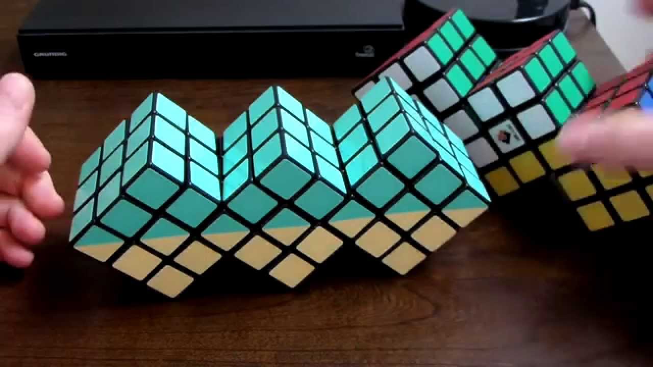 Bi-Colour Triamese 3x3 Sticker Mod - YouTube