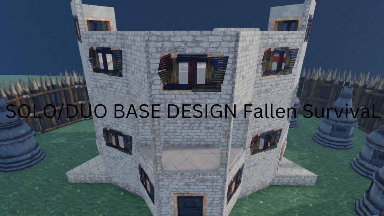 SOLO/DUO BASE DESIGN FALLEN SURVIAL - YouTube