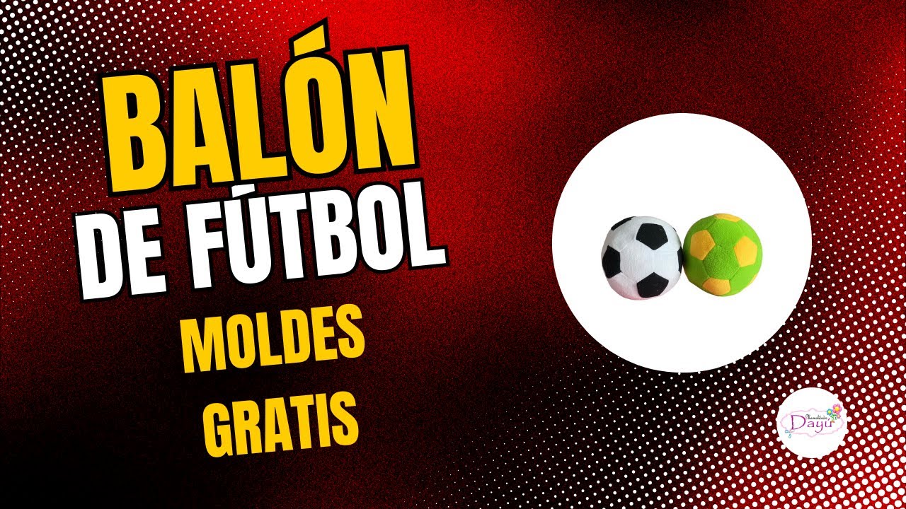Balón de Futbol ⚽ fleecer polar - MOLDES GRATIS - PARA REGALAR O PARA ...