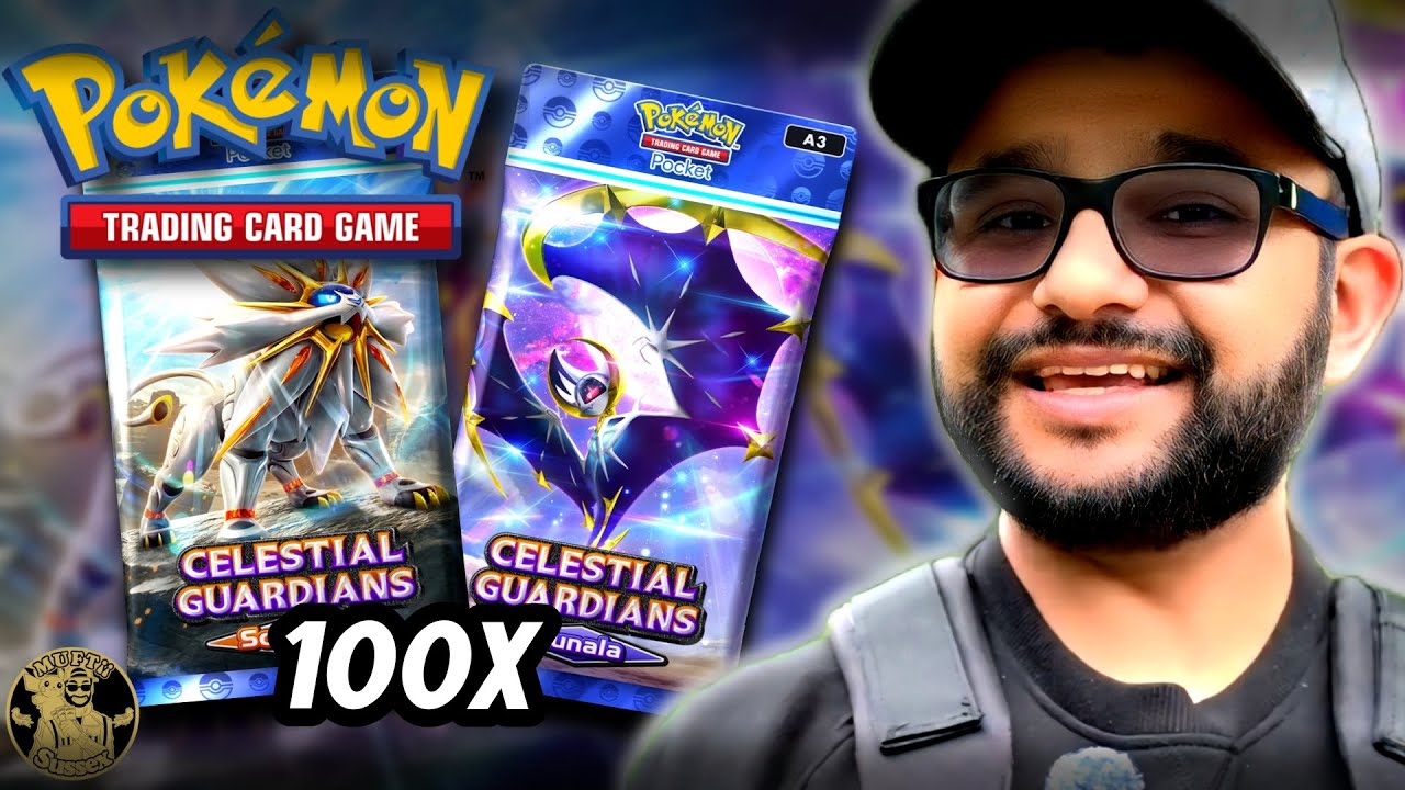 Final 100X Celestial Guardian Packs! Pokemon TCG Pocket | East ...