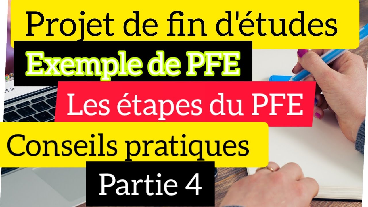 EXEMPLE DE PROJET DE FIN D'ÉTUDES - YouTube