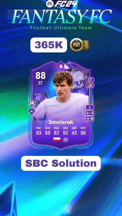 Fantasy FC Hero Smolarek 88 SBC - Solution Ea Sports FC 24 - YouTube