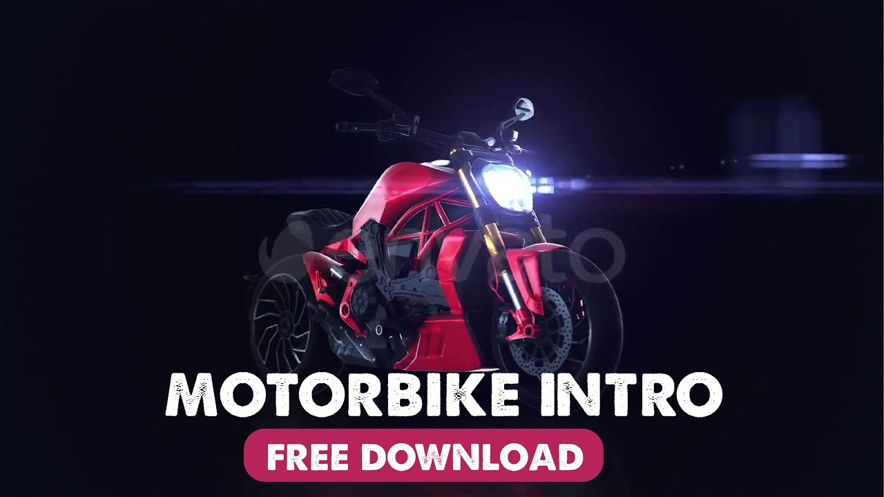 motorbike intro template free download - YouTube