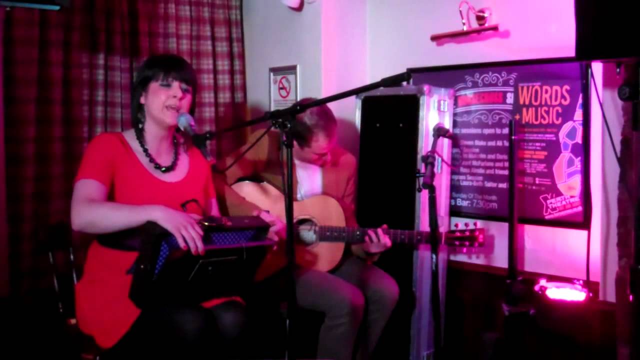 Scots Singer Fiona Hunter Greyfriars Bar Perth Perthshire Scotland ...
