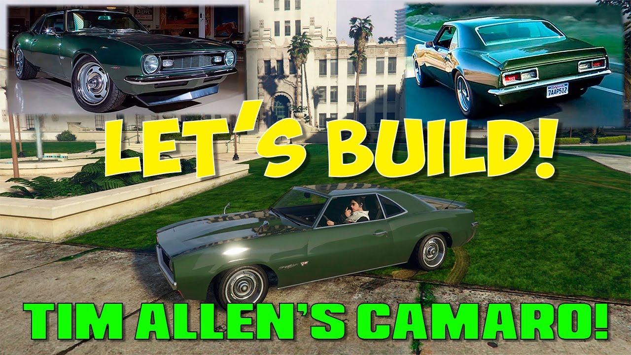 Let's Build Tim Allen’s 1968 Camaro 427 COPO On Your Vigero in GTA ...