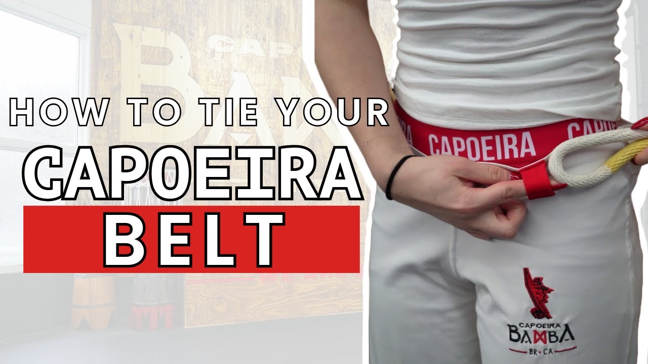 How to tie your capoeira corda- Capoeira Bamba - YouTube
