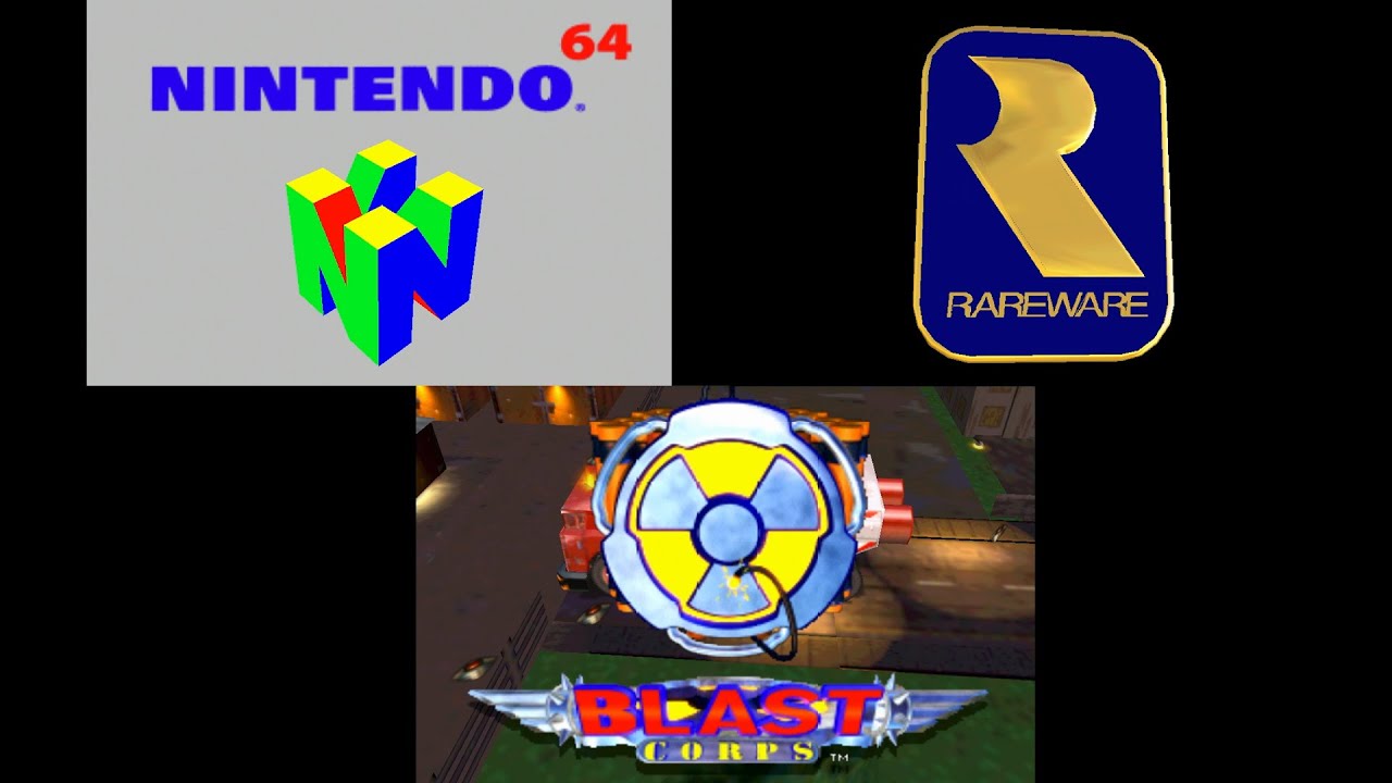Nintendo 64/Rareware (1997) Logos Blast Corps - YouTube