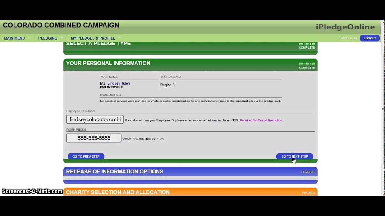 Instructional iPledge Video for Donors - YouTube
