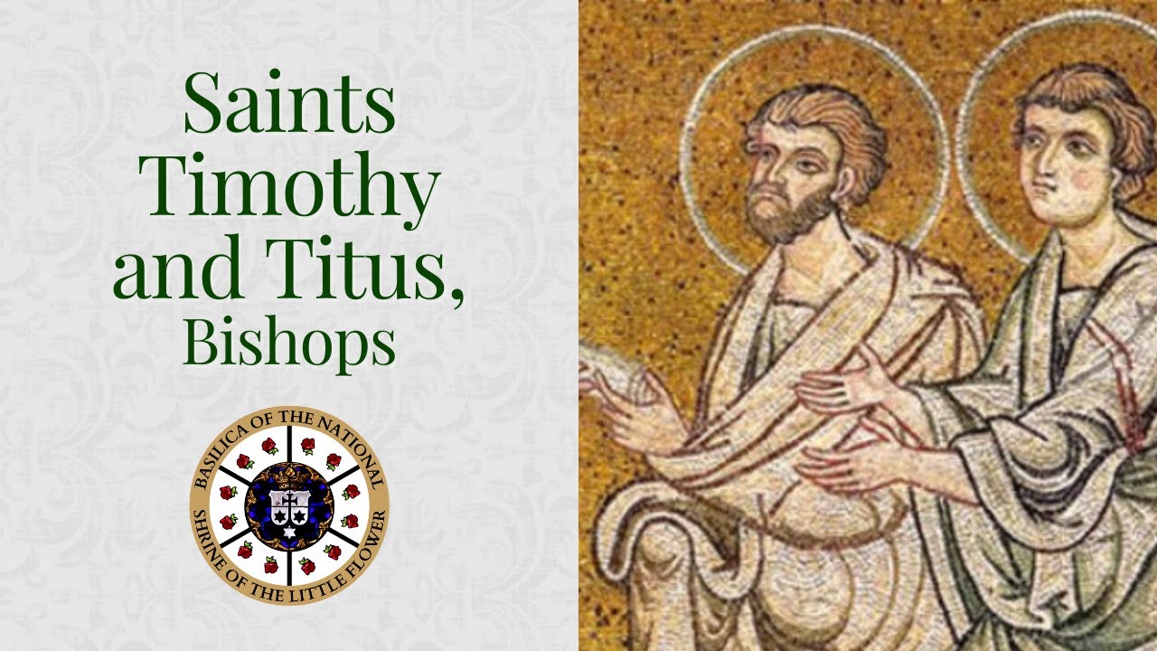 Catholic Daily Mass - January 26: Saints Timothy & Titus, Bishops - YouTube