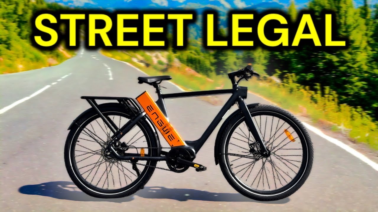 BRAND NEW 2024 STREET LEGAL E-BIKE!! // ENGWE P275 PRO - YouTube
