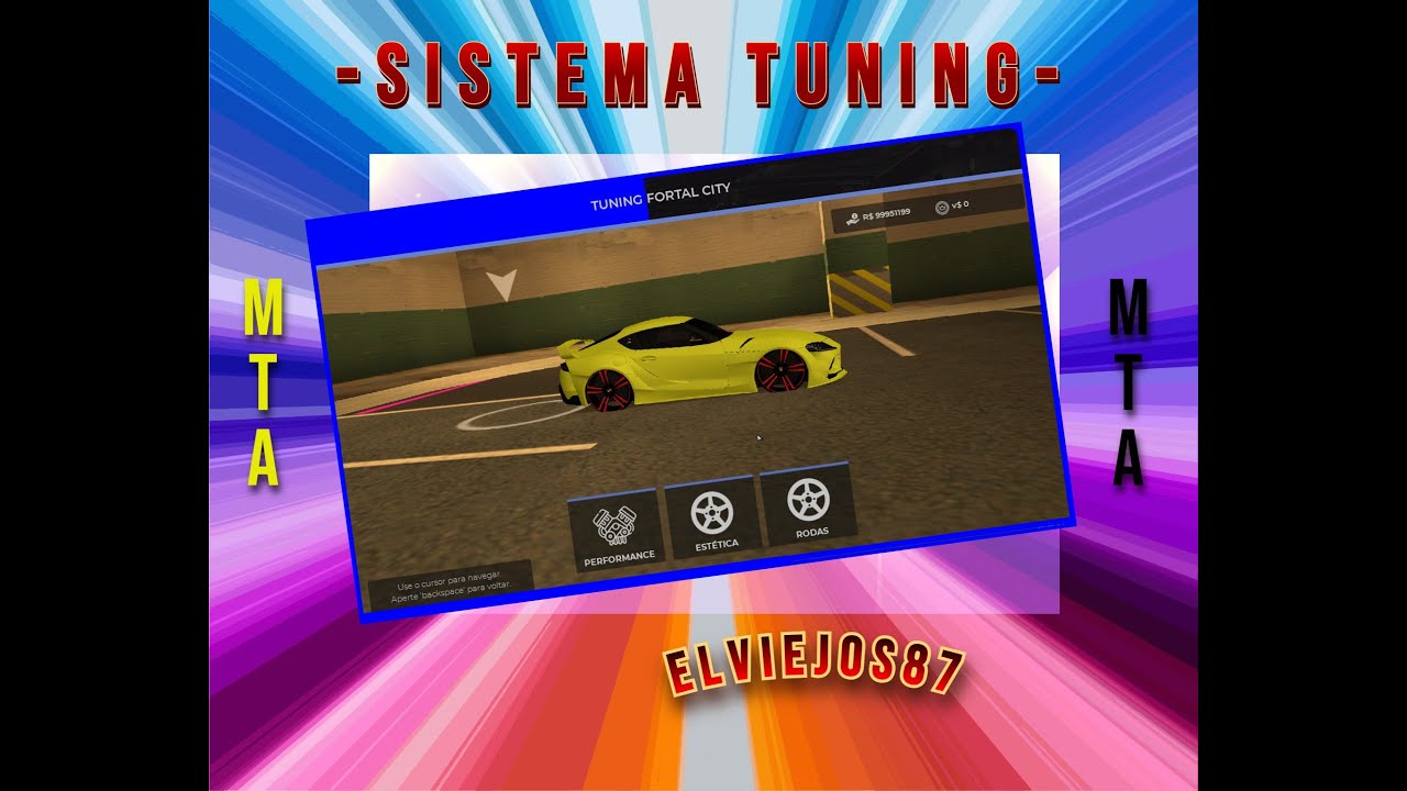 NUEVO SISTEMA TUNING CON AUTO GUARDADO MTA SAM. - YouTube