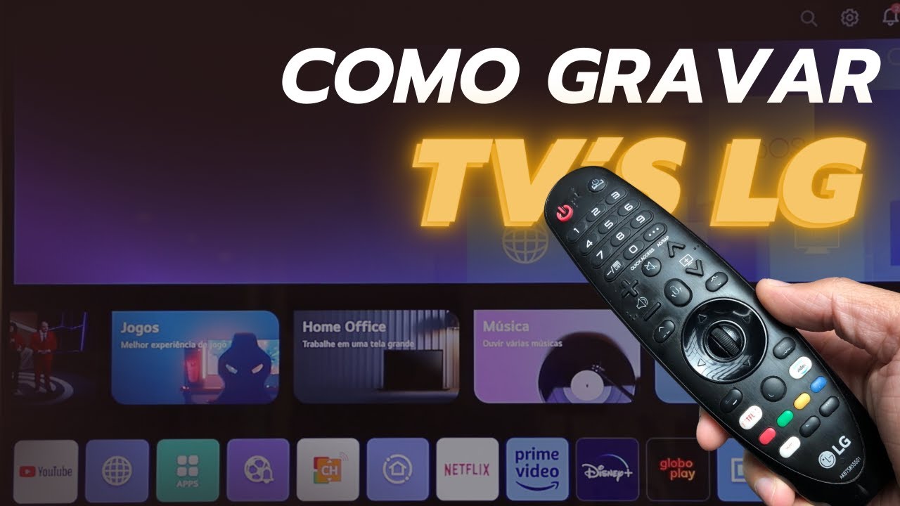 Como gravar nas TVs LG. (Time Machine). - YouTube