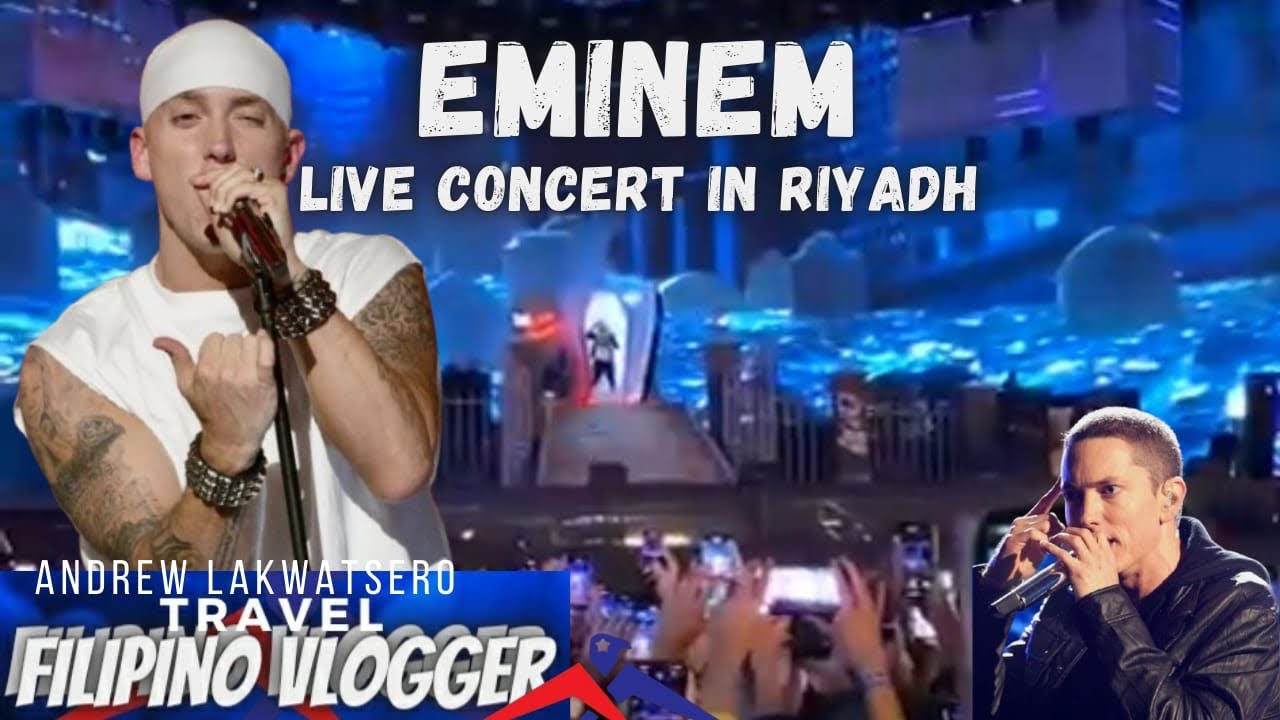 EMINEM- LIVE CONCERT PERFORMANCE IN RIYADH KSA MIDDLE BEAST SOUNDSTORM ...
