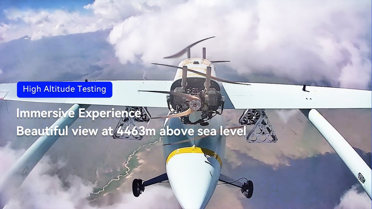 X6 Pro Flight Controller Powers UAV Operations at 4,463m Altitude - YouTube