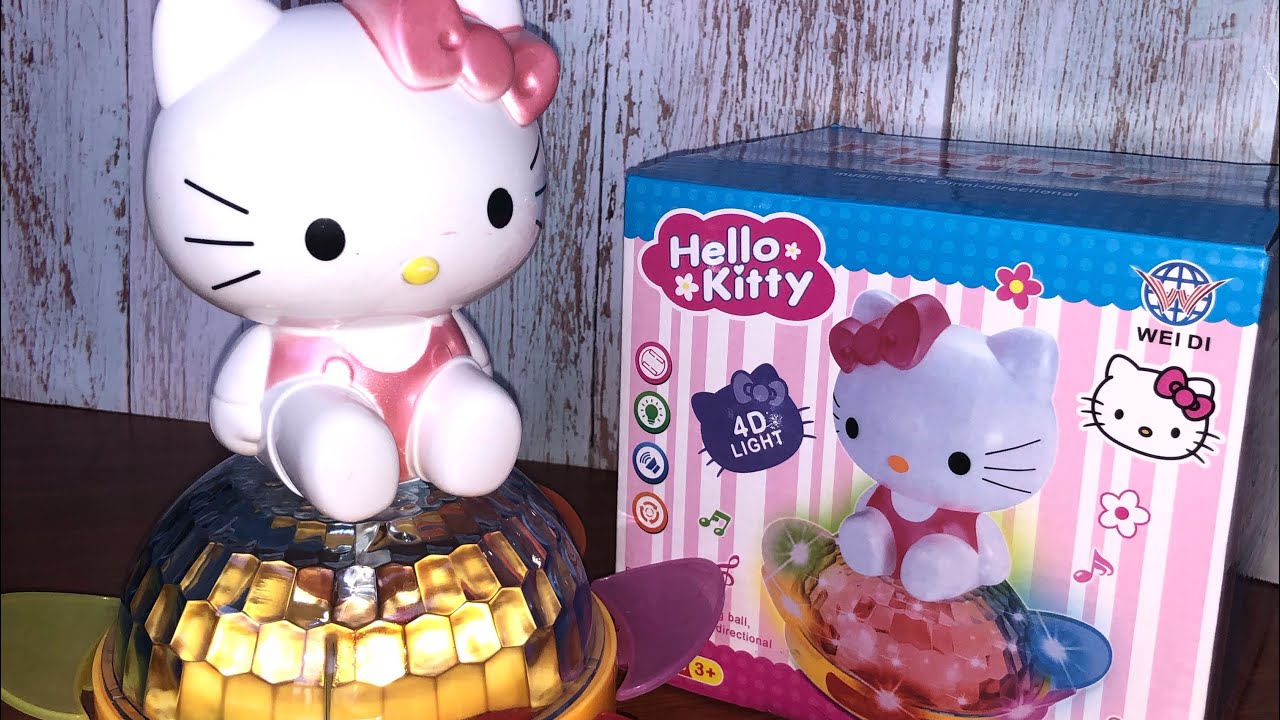 ASMR | REVIEW | HELLO KITTY 4D LIGHT #unboxing #asmr #hellokitty - YouTube