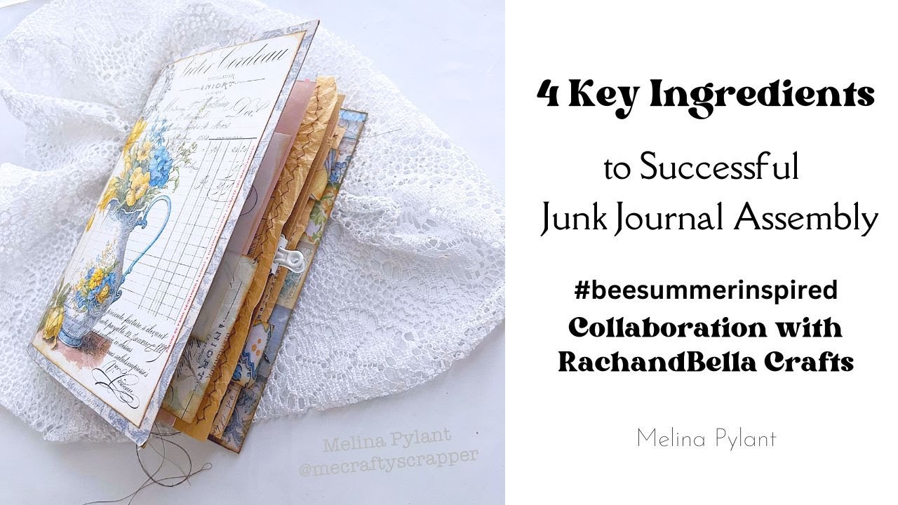 4 KEY INGREDIENTS TO SUCCESSFUL JUNK JOURNAL ASSEMBLY | # ...