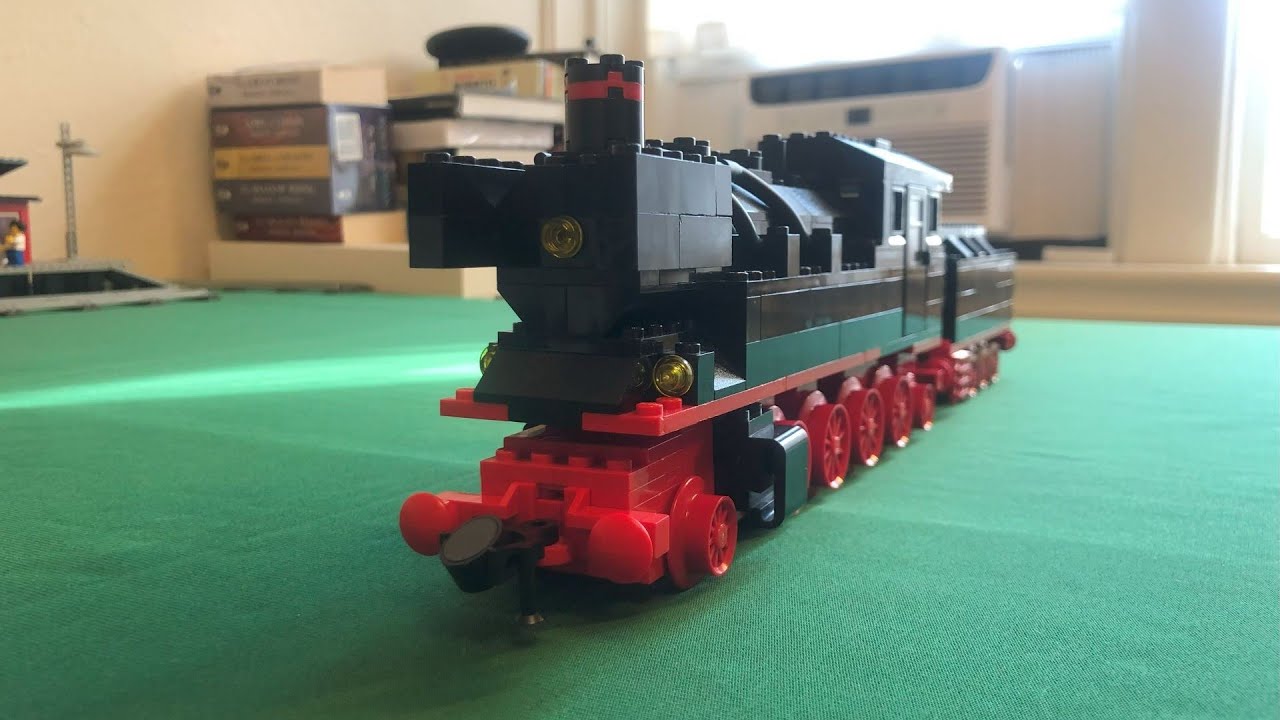 Building a LEGO 12V steam engine: Final model - YouTube