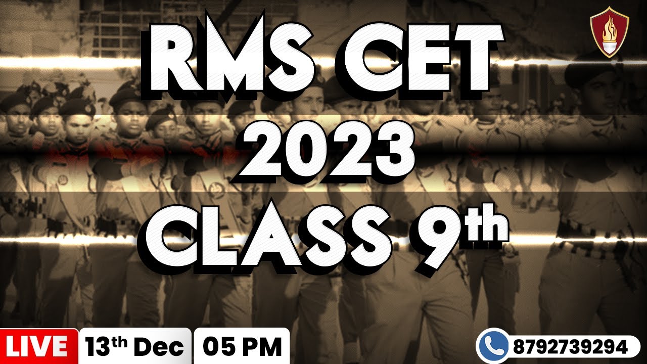 RMS CET Class 9th | Military School Coaching class 6th | Military ...