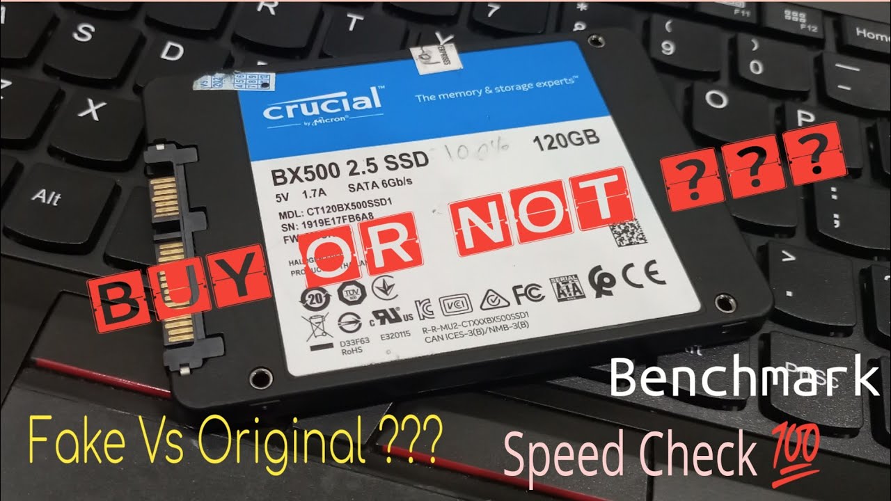 Crucial SSD Benchmark by Micron | Review | Speed Test | Health Check ...