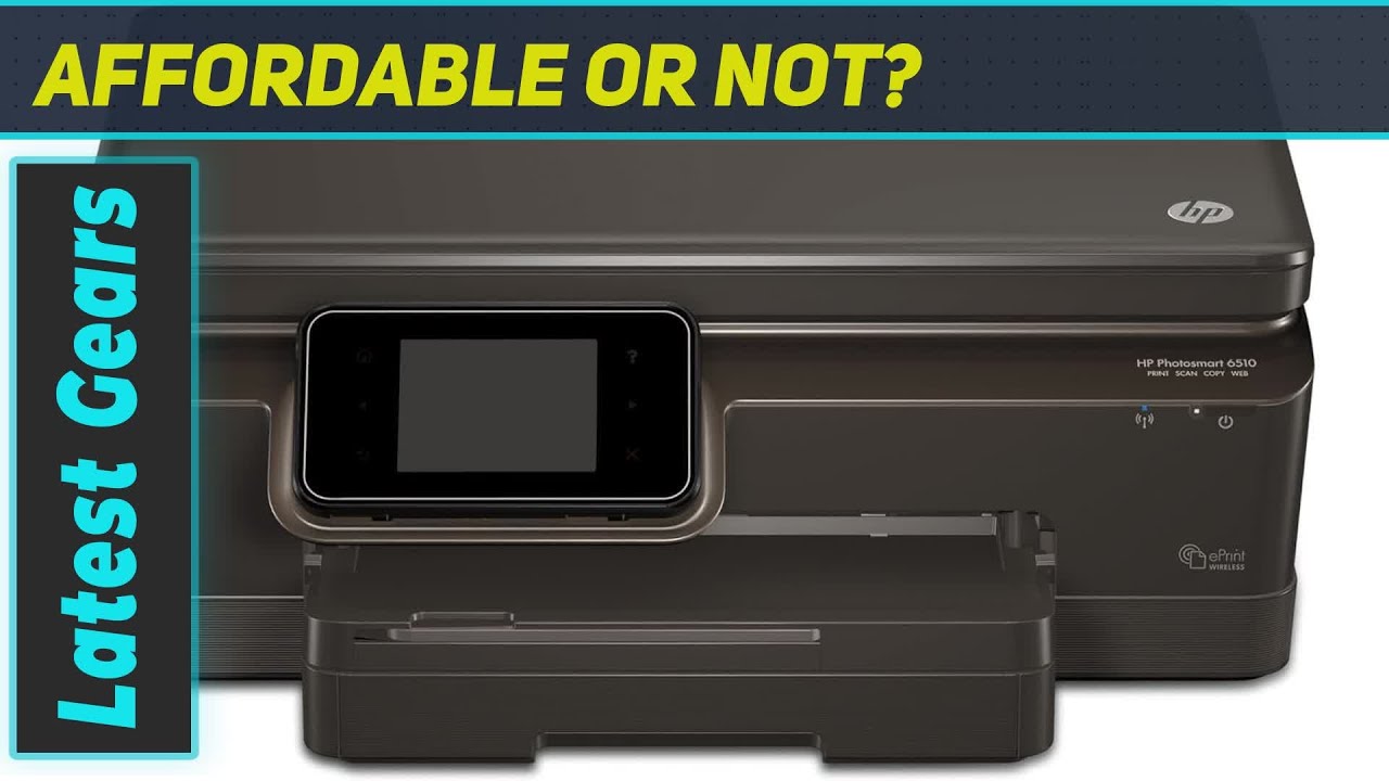 HP Photosmart 6510: Top All-in-One Printer? - YouTube