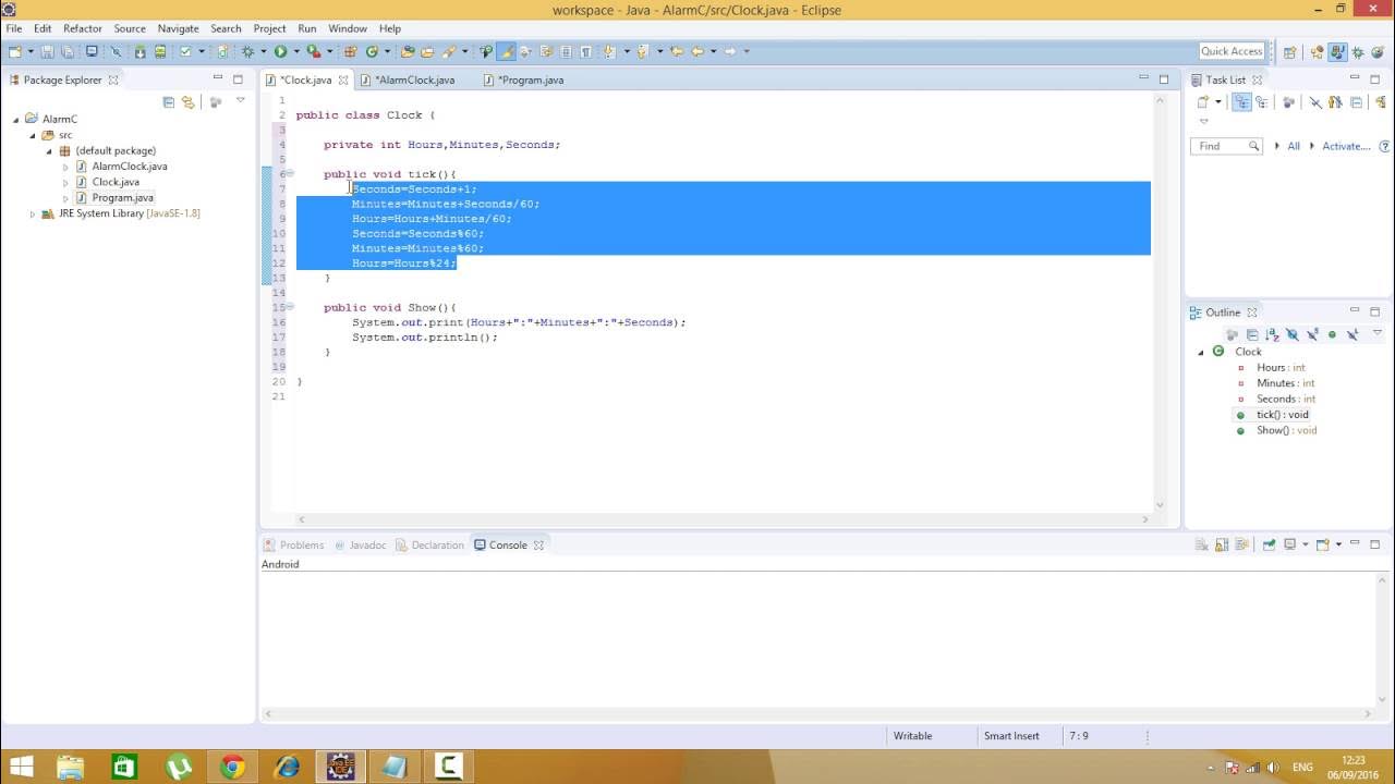 How To Create AlarmClock in Java - YouTube