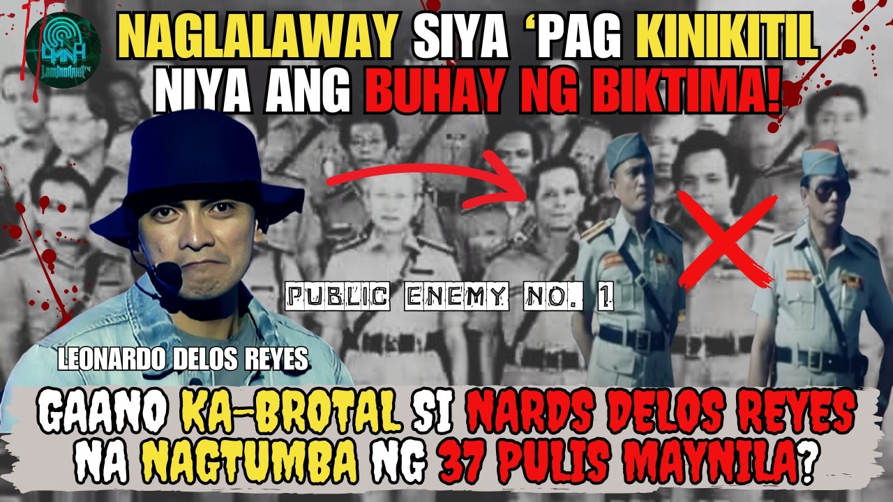 GAANO KA-BROTAL SI LEONARDO DELOS REYES NA NAGTUMBA NG 37 PULIS MAYNILA ...