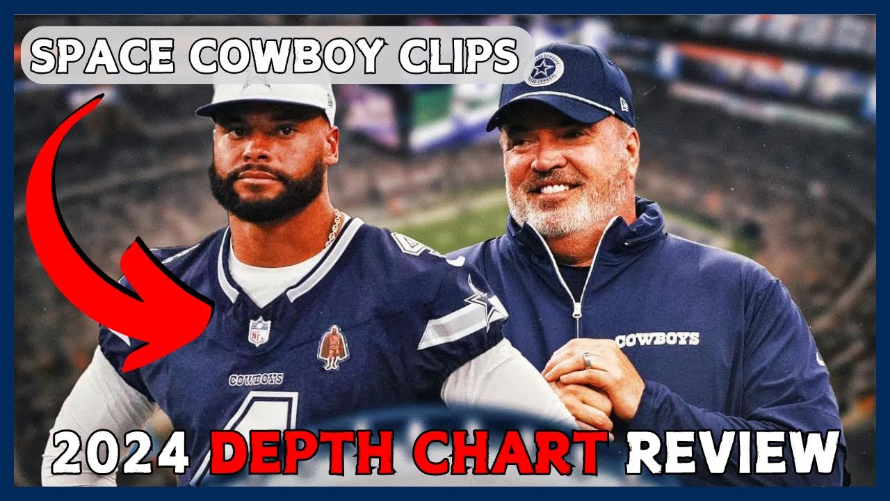 Reviewing The 2024 Dallas Cowboys Depth Chart | Space Cowboy Clips ...