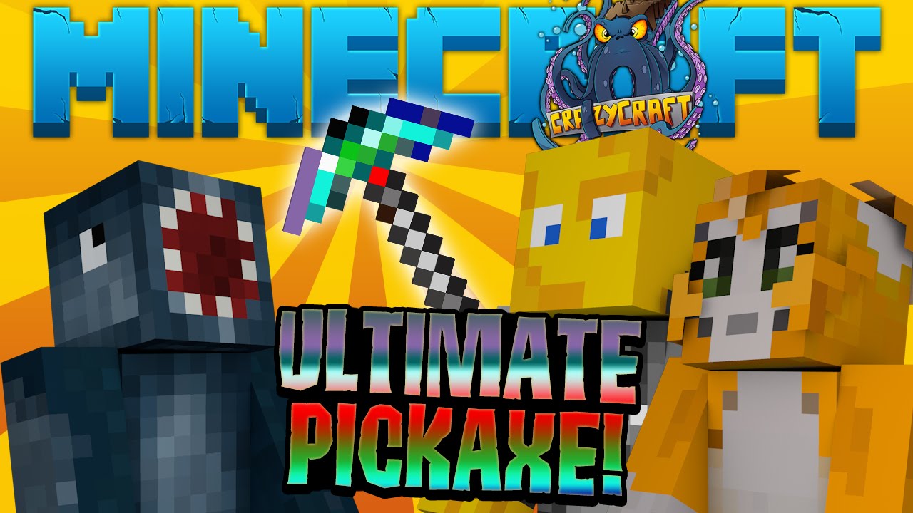 Minecraft - Crazy Craft 2.2 - Ultimate Pickaxe [7] - YouTube
