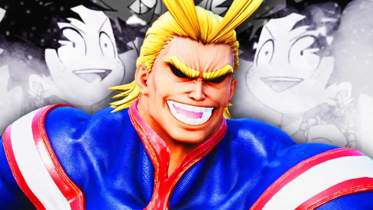UNITED STATES OF SMASH! Jump Force ALL MIGHT Online Ranked DLC Gameplay ...