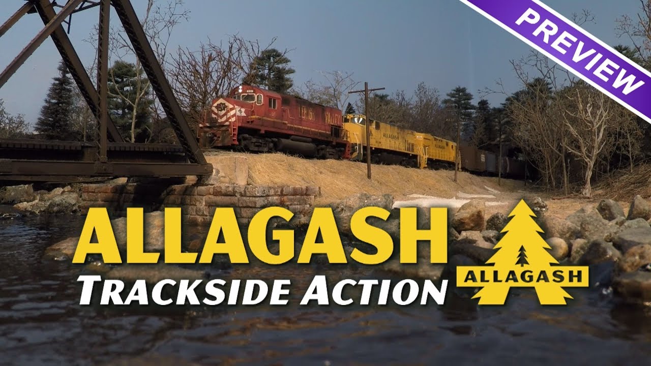 PREVIEW: Allagash Trackside Action - YouTube