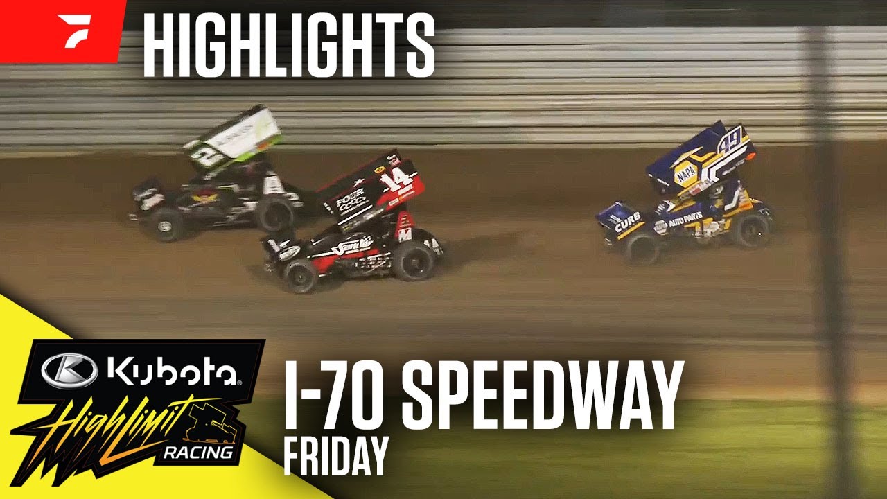 Kubota High Limit Racing Friday at I-70 Speedway 6/7/24 | Highlights ...