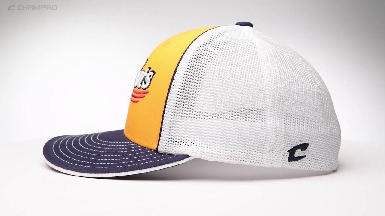 CHAMPRO Varsity Cap - YouTube