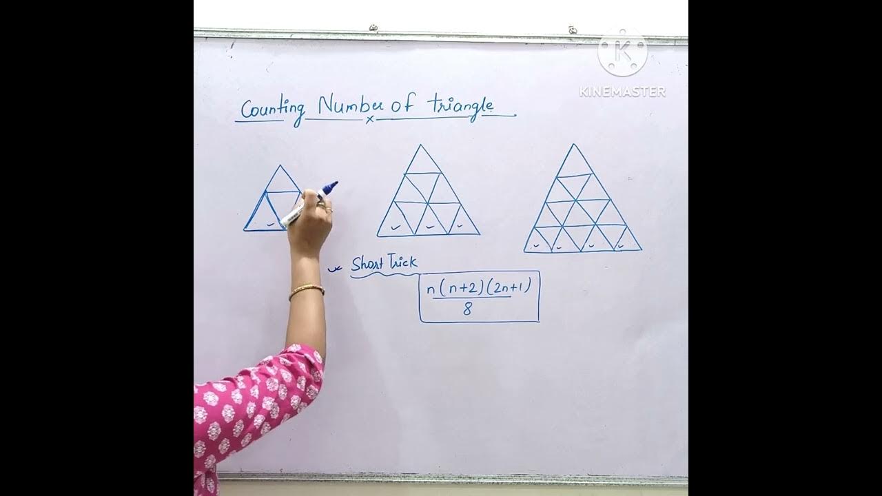 counting the number of triangle/short tricks 💯🔥 - YouTube