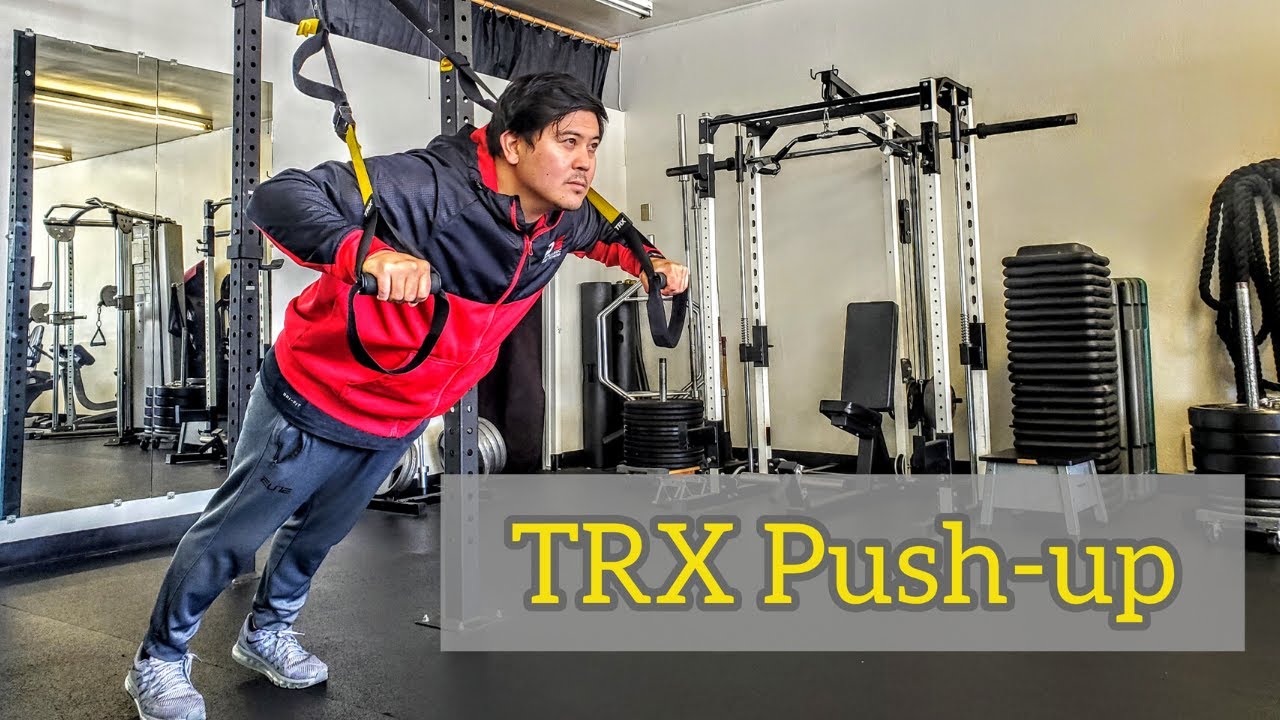 TRX Push-up - YouTube