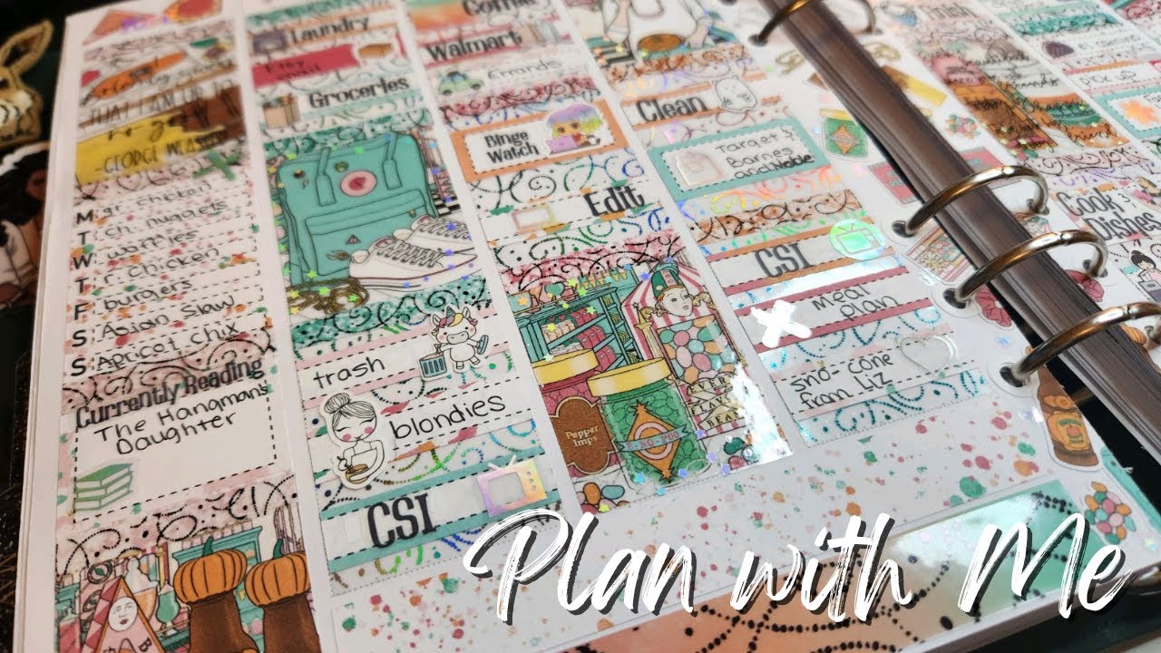 Plan with Me feat. Planner Pixie Co "Honeydukes" - YouTube