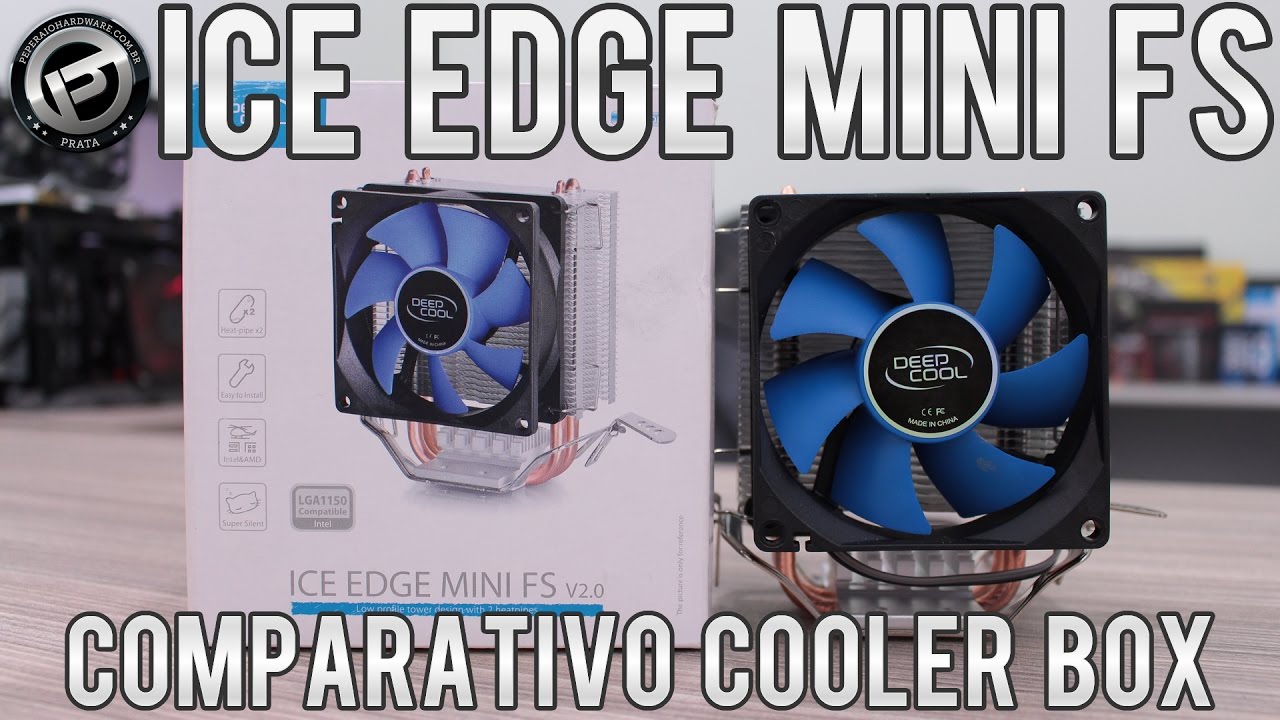 Teste - DeepCool Ice Edge Mini FS v2.0 - Cooler de entrada R$ 50 ...