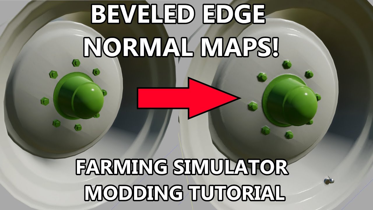 How To Make Beveled Normal Maps For Farming Simulator: A Modding ...