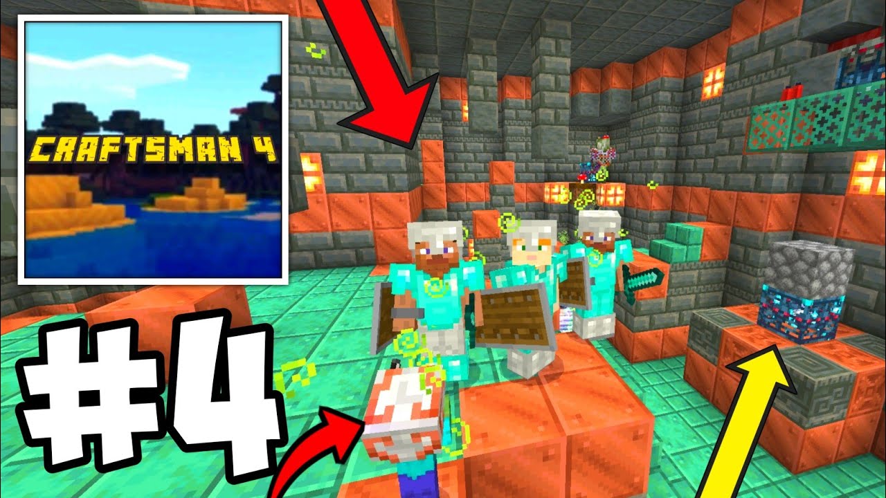Craftsman 4 - Multiplayer Survival Series - Walkthrough Gameplay Part 4 ...