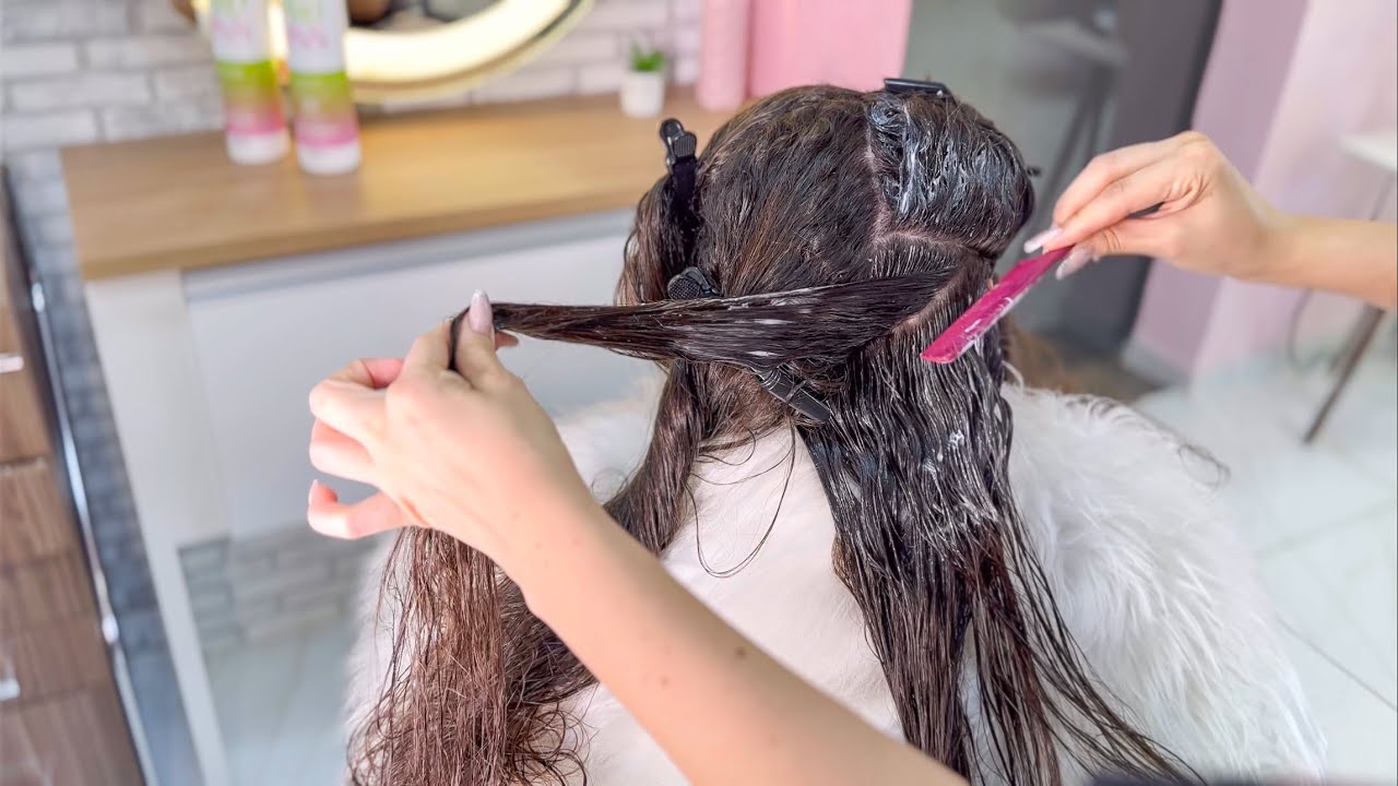 Técnica infalível para alisar 100% na progressiva sem formol - YouTube