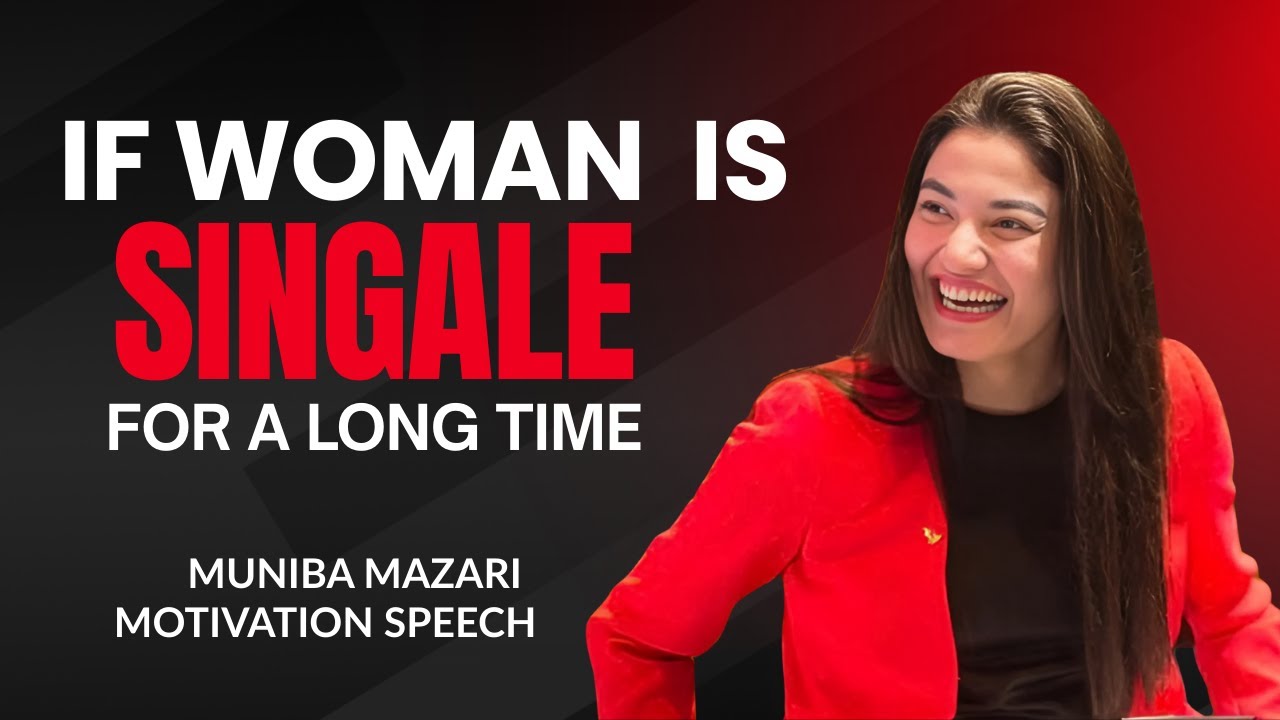 If a Woman is Single For a Long Time | MUNIBA MAZARI | BEST SPEECH # ...